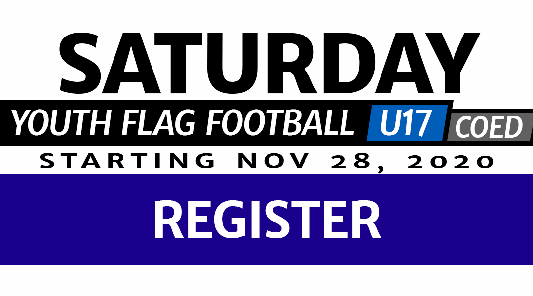 Day Tile 20201023 YOUTH FLAG FOOTBALL U17 COED | Longplex